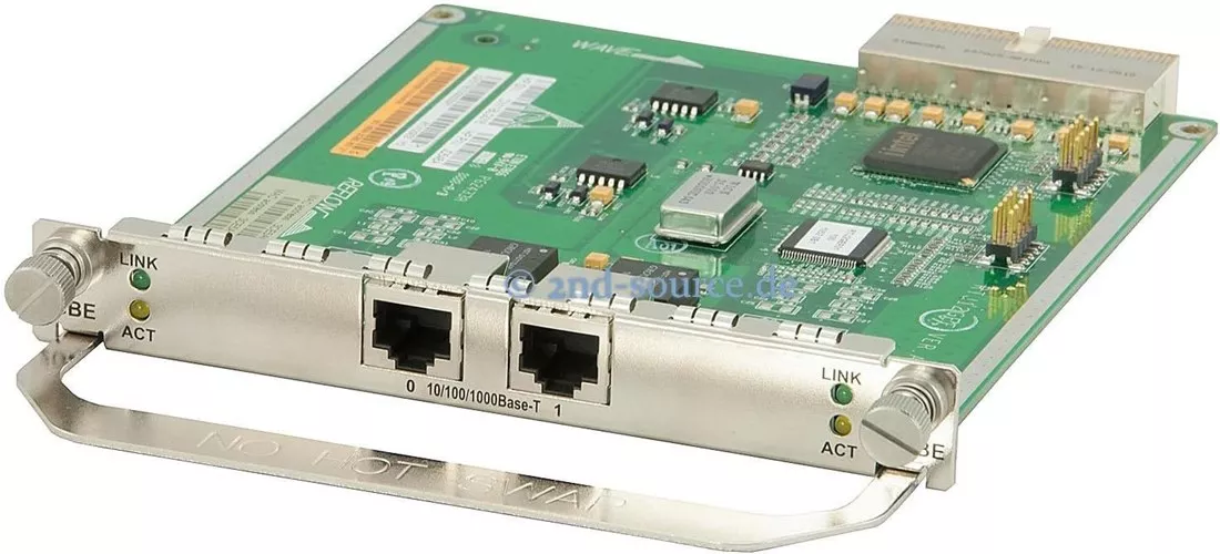 HPE JD548A MSR 2-port Gig-T MIM Module