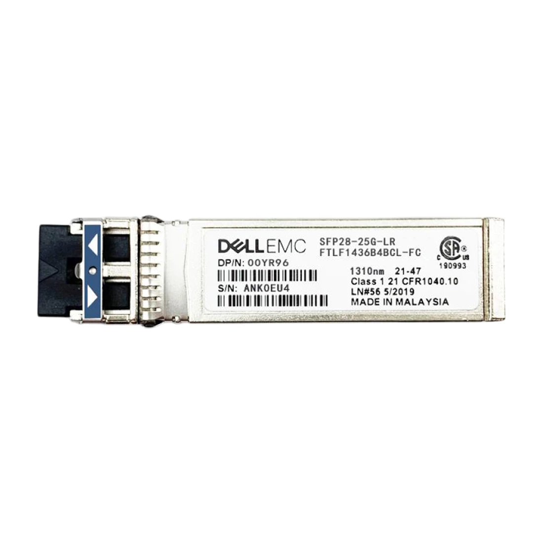 Dell 407-BBXY 25GbE SFP28 LR SMF Duplex LC Transceiver