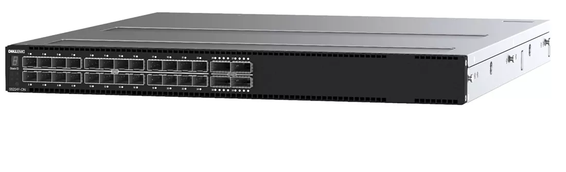 Dell Networking S5224F-ON 24 x SFP28 + 4 x QSFP28 Switch w/ 2 x PSU