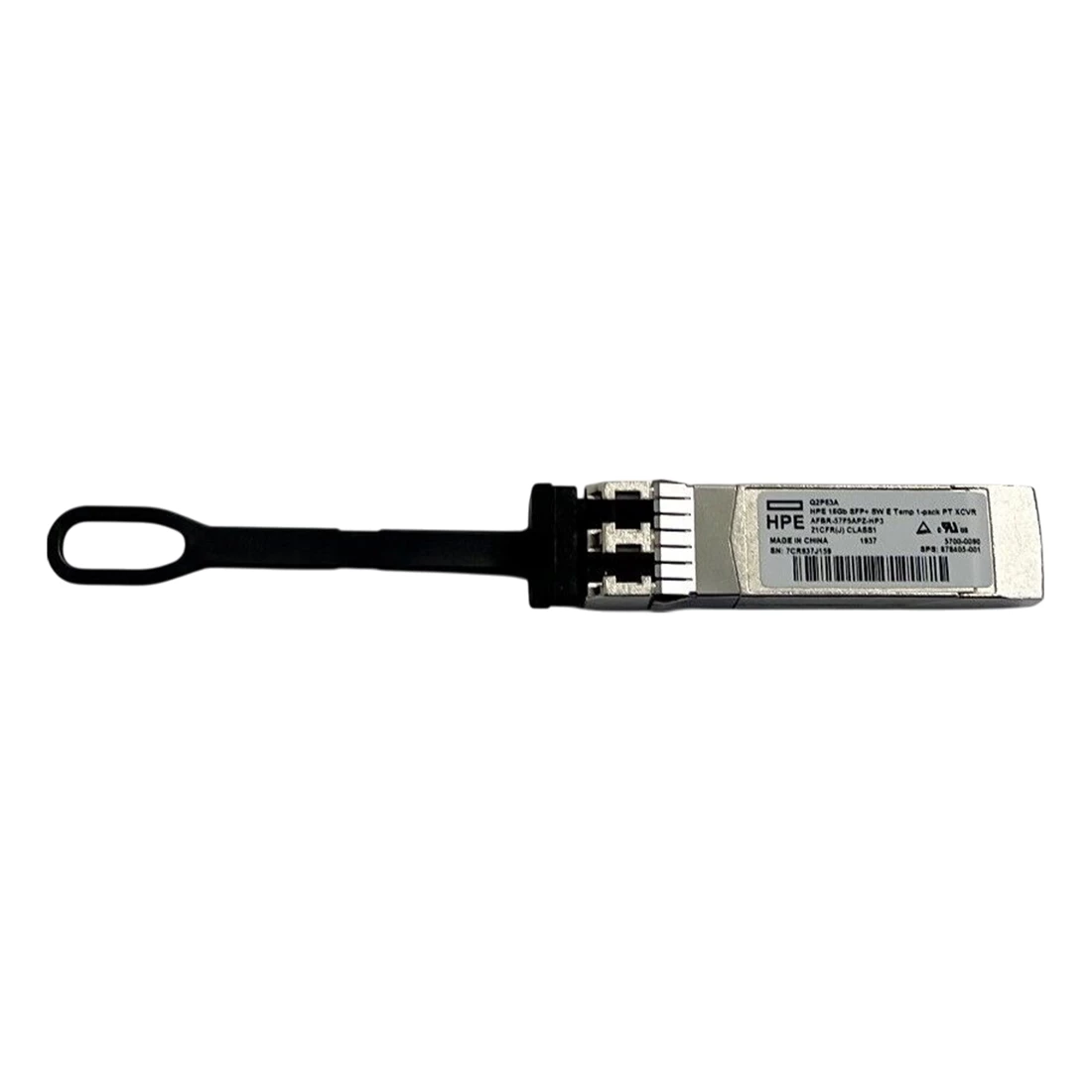 HPE Q2P63A 16Gb SFP+ Short Wave Extended Temperature 1-pack Pull Tab ...