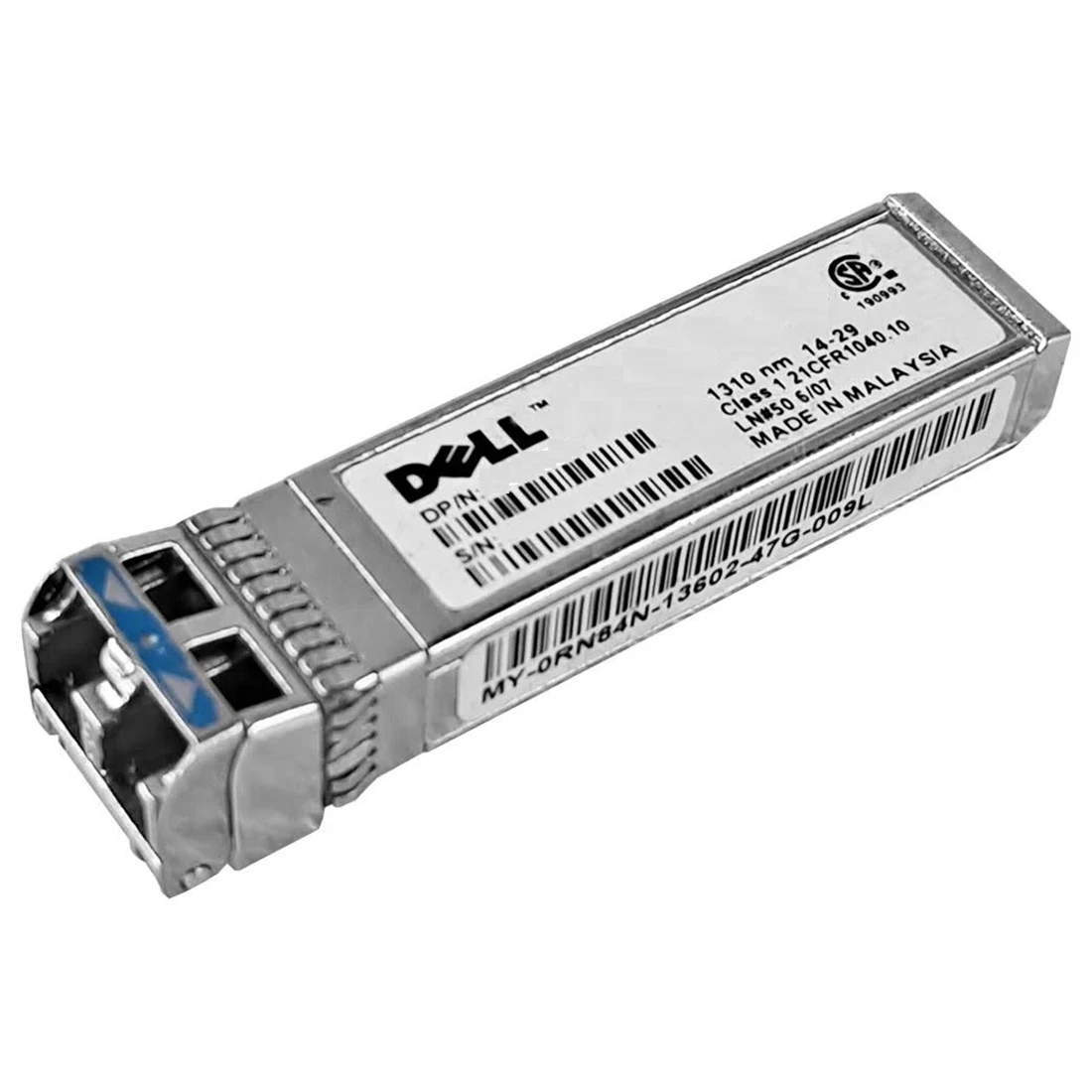 Dell 60F4J SFP+ LR optic 10GbE single mode 1310nm 10GBASE-LR ...