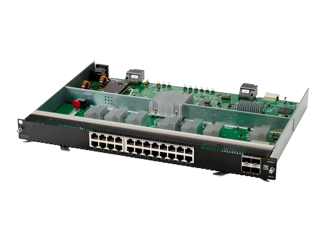 HPE R0X42A Aruba 6400 24-port 10Gbase-T and 4-port SFP56 Module