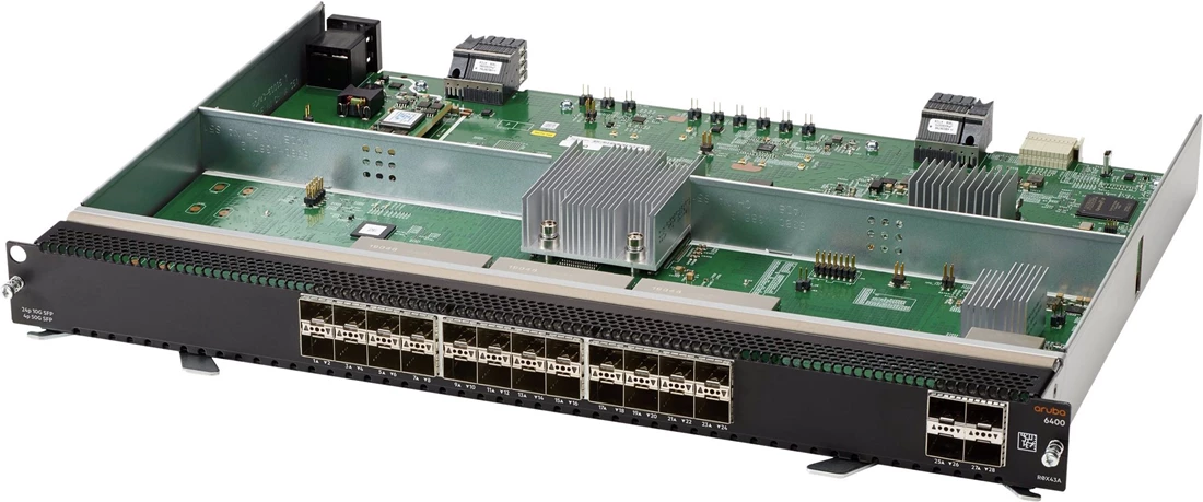 HPE R0X43A Aruba 6400 24-port SFP+ and 4-port SFP56 Module