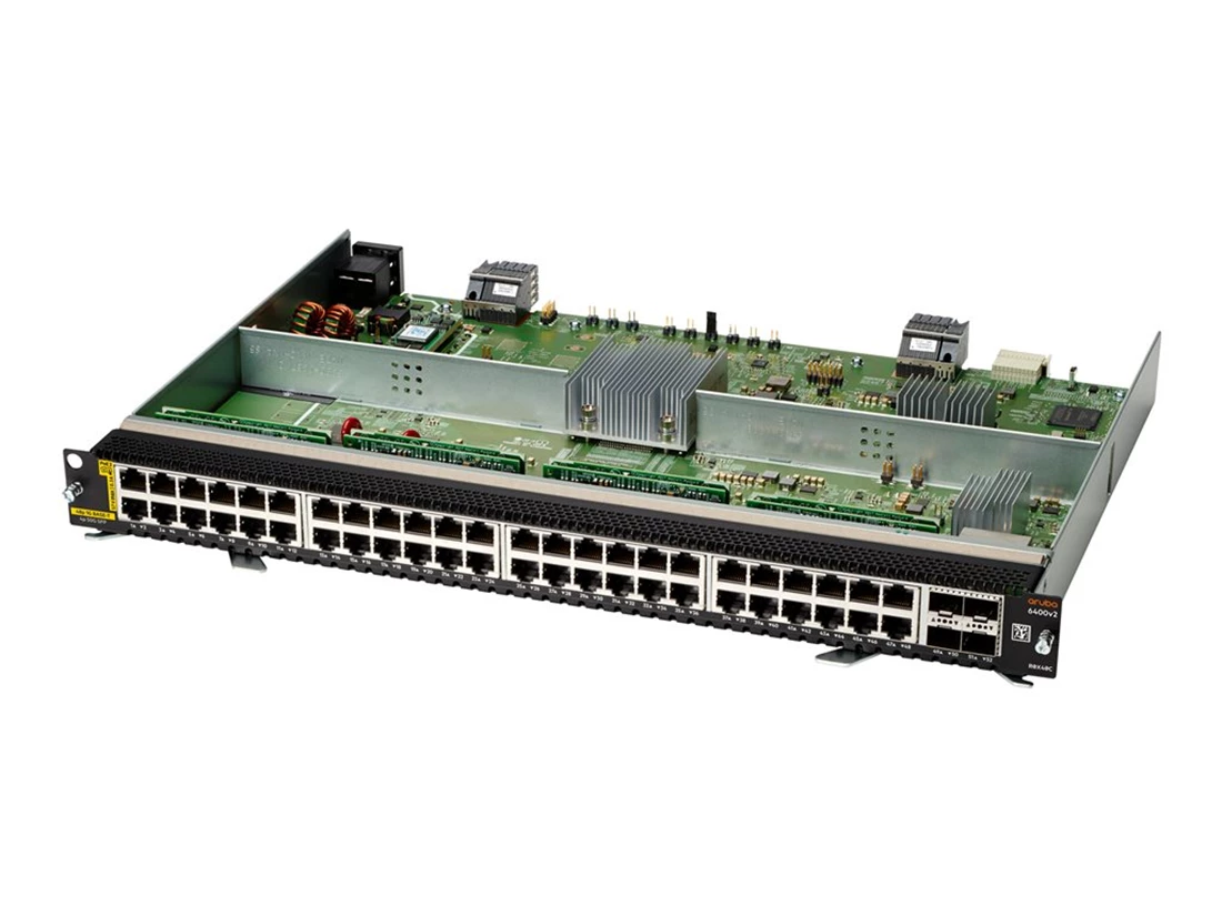 HPE R0X41C Aruba Networking CX 6400 48p Smart Rate 1/2.5/5GbE Class6 ...