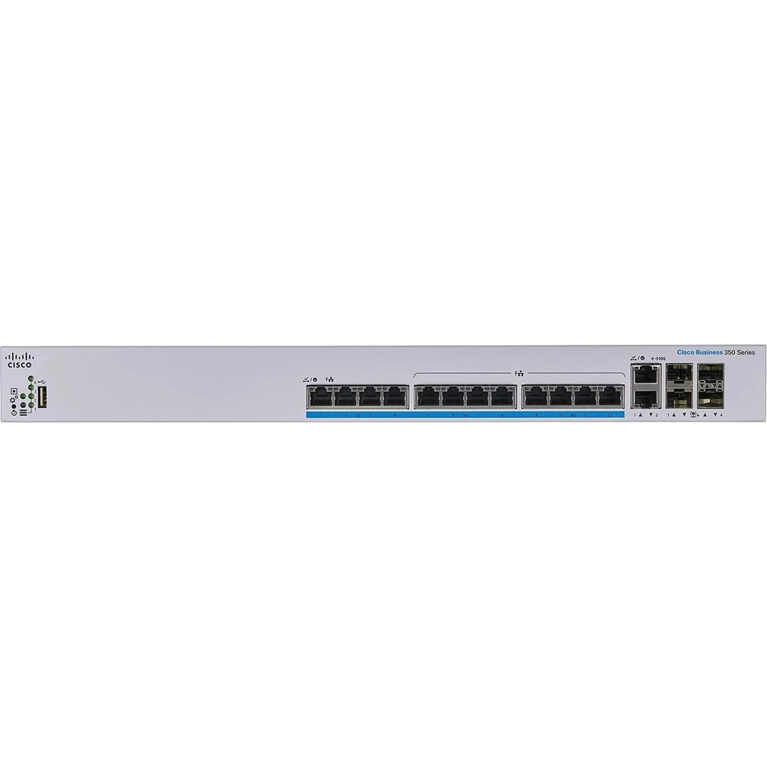Cisco CBS350-12NP-4X 350 Series 12 Port PoE Gigabit Ethernet Switch