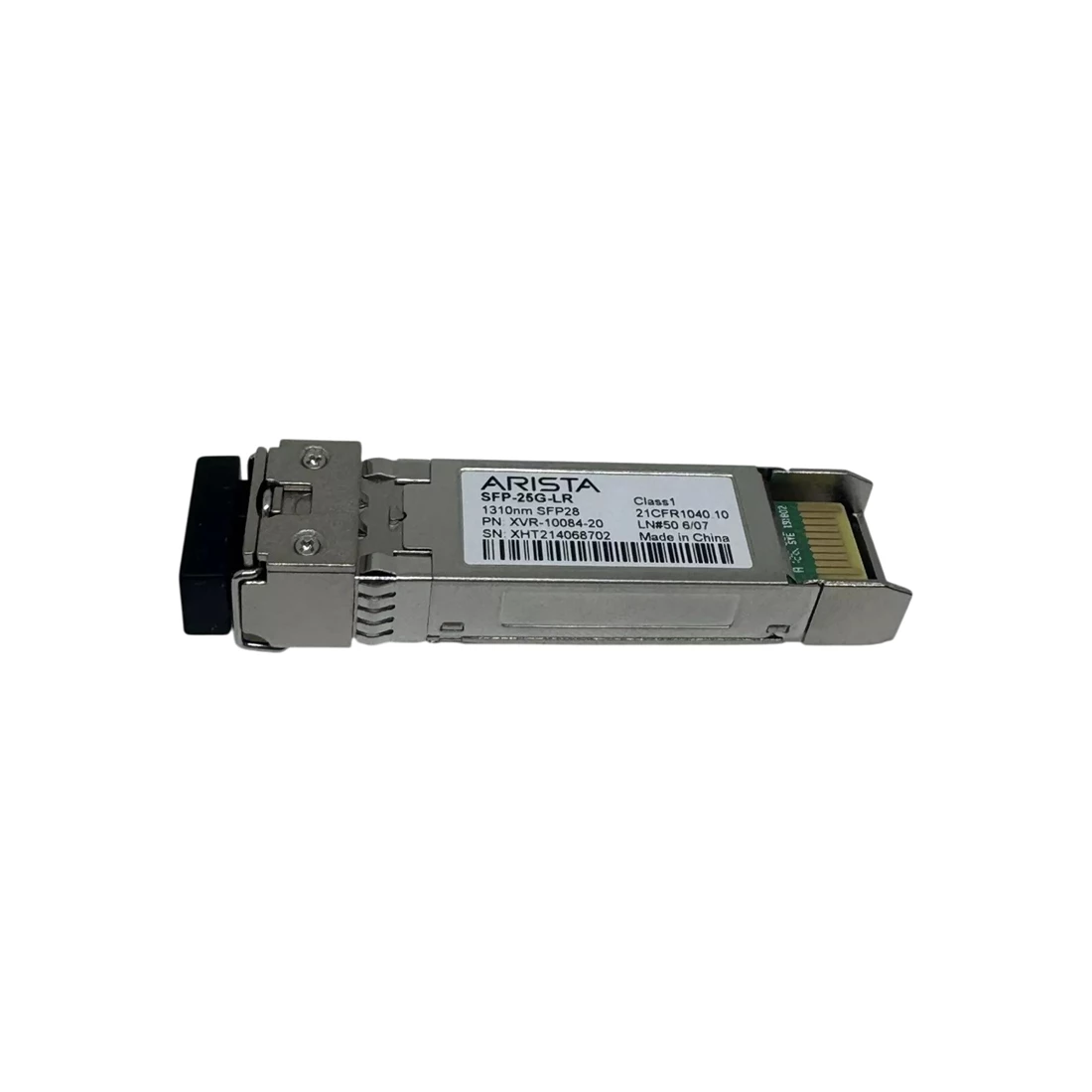 Arista SFP-25G-LR 25GBASE-LR SFP Transceiver up to 10 km over duplex ...