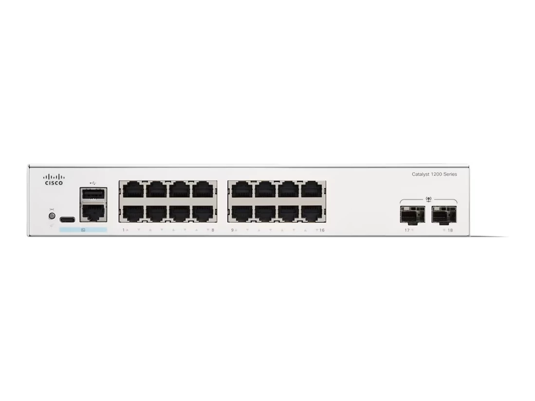 Cisco C1200-16T-2G Catalyst 1200 16-Port Gigabit Switch f/s