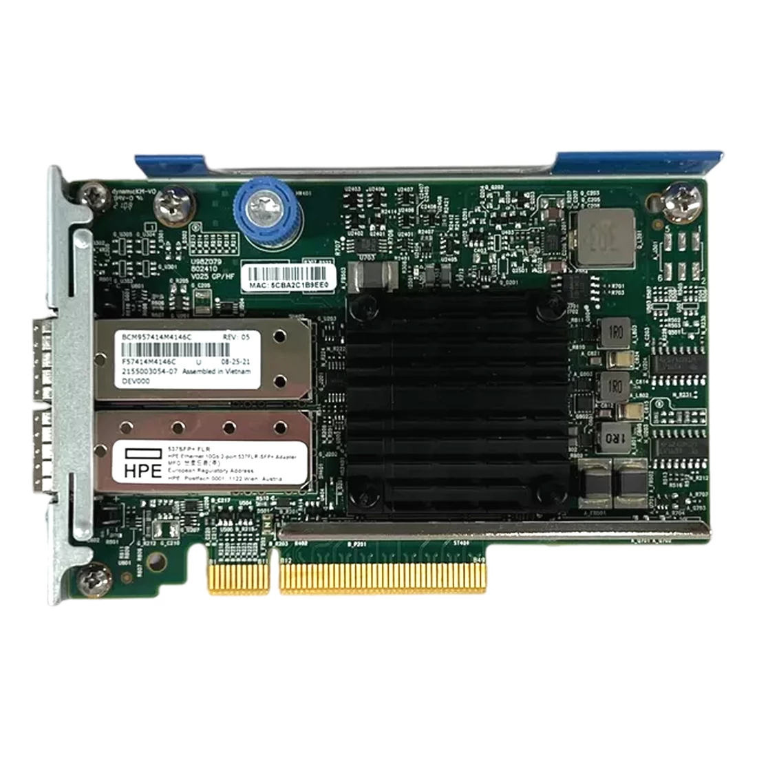 HPE P08438-001 10Gb 2-Port FLR-SFP+ BCM57414 Ethernet Adapter