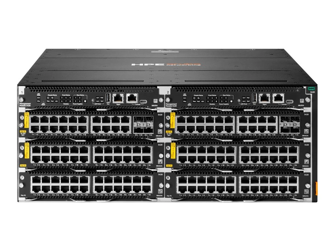 HPE Aruba S0U63-61001 Networking CX 5420 20p 10M/100M/1G Class4 PoE 4p ...