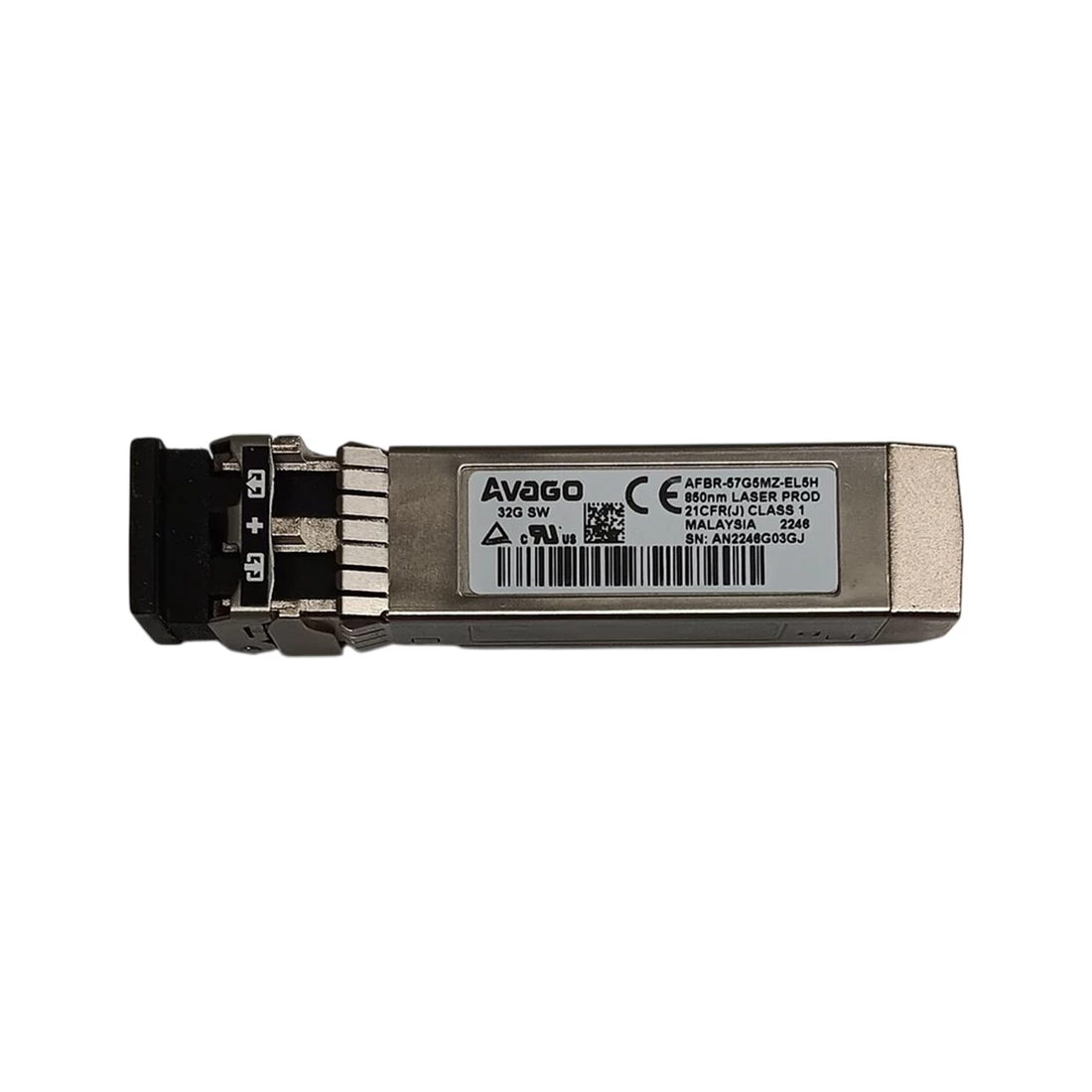 Avago AFBR-57G5MZ-EL5H 32gbps 850nm Mmo Sfp-plus FC SW Optical Transceiver