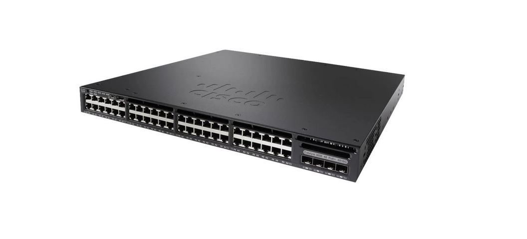 Cisco WS-C3650-48PS-E Catalyst 3650 48 Port PoE 4X1G Uplink Ip Svcs