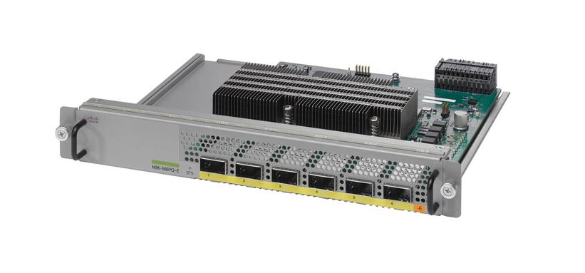 Cisco N9K-M6PQ-E Uplink Module for Nexus 9300, 6p 40G QSFP