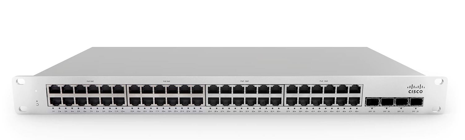 Cisco MS210-48FP-HW 48 Ports Meraki Cloud Managed Switch