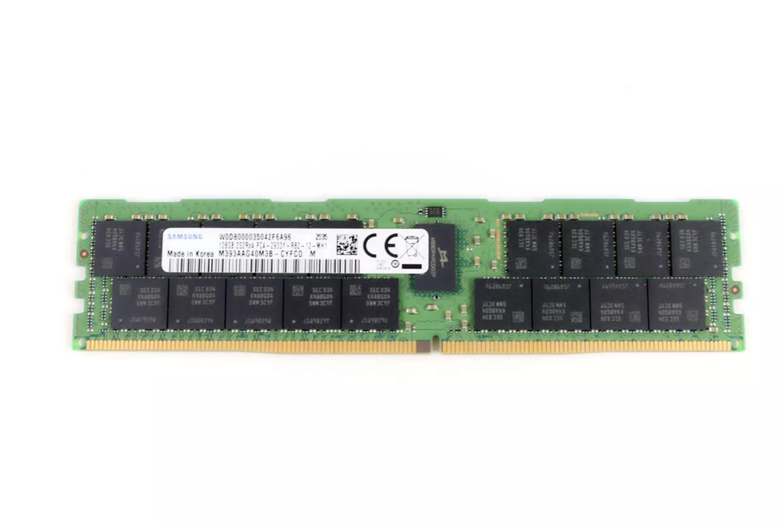 Samsung M393AAG40M3B-CYF 128GB PC4-23400 DDR4-2933Mbps 4RX4 ECC Memory