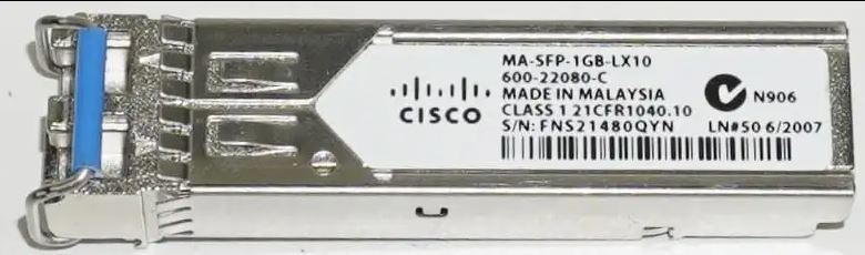 Cisco Meraki MA-SFP-1GB-LX10 SFP (mini-GBIC) transceiver