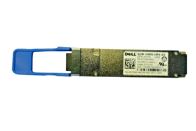 Dell Q28-100G-LR4-G3 100GbE QSFP28 10KM LR4 LC SMF Transceiver ...