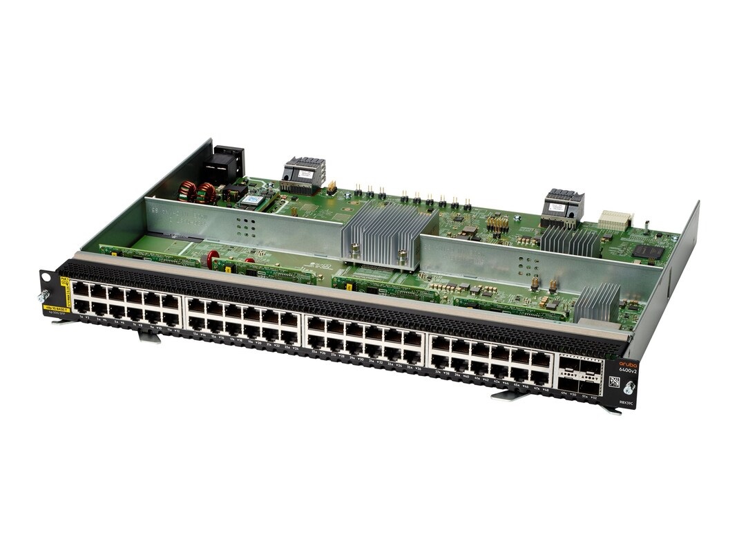 HPE R0X39C Aruba 6400 48P 1Gbe Cl4 Poe 4SFP56 v2 Module