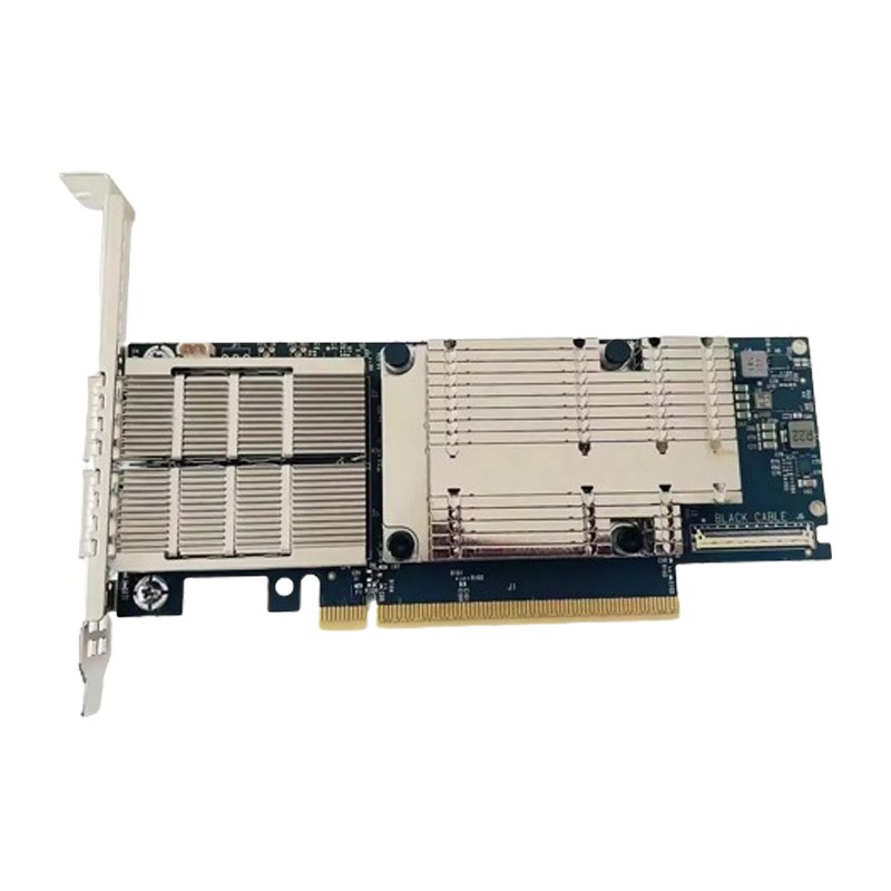 Nvidia MCX755106AS-HEAT ConnectX-7 HHHL Adapter Card, 200GbE (Default ...