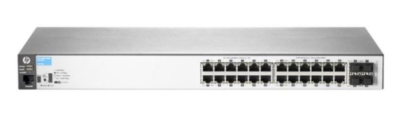 HPE J9776A Aruba 2530-24G Managed Switch 24 Port Gigabit + 4PT GE SFP Ref