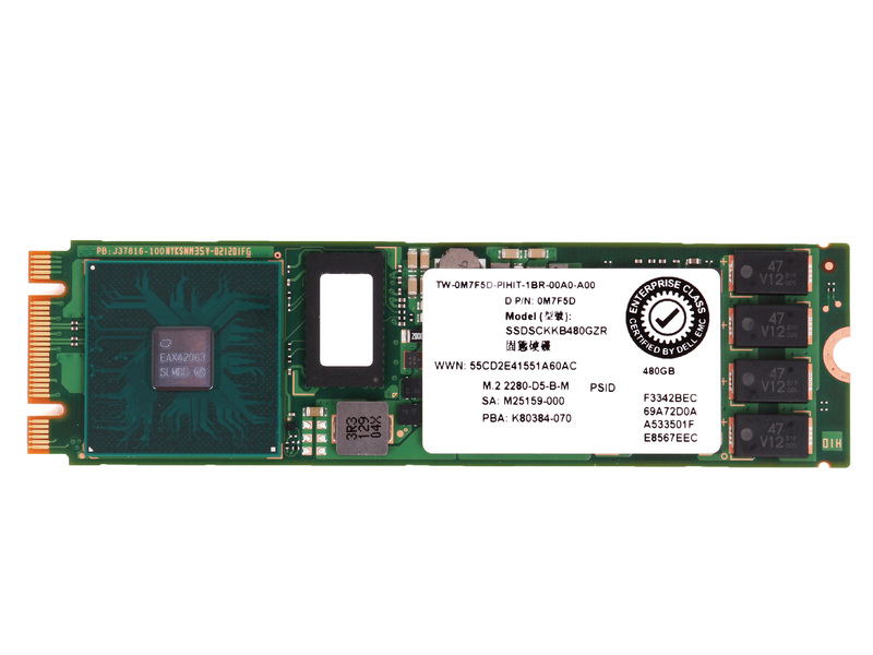 Dell M7F5D 480GB SATA-6Gbps M.2 RI TLC Solid State Drive For Boss Card