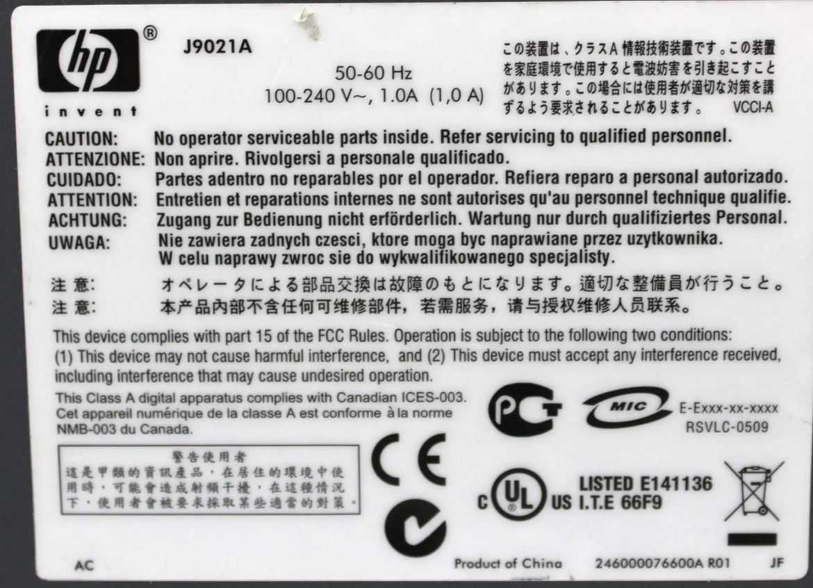 HPE J9021A 2810-24G Switch Switch 24 Ports Managed Stackable