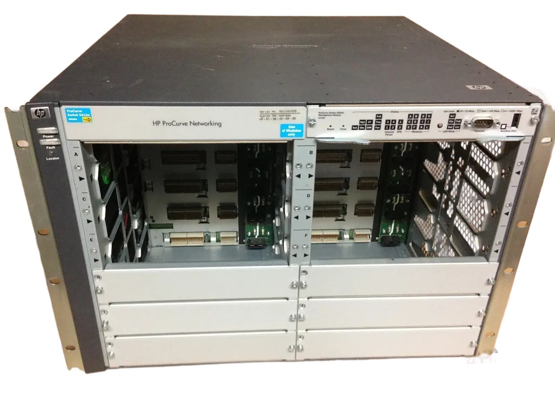 HPE J8698A Managed ProCurve 5412zl Intelligent Edge Switch
