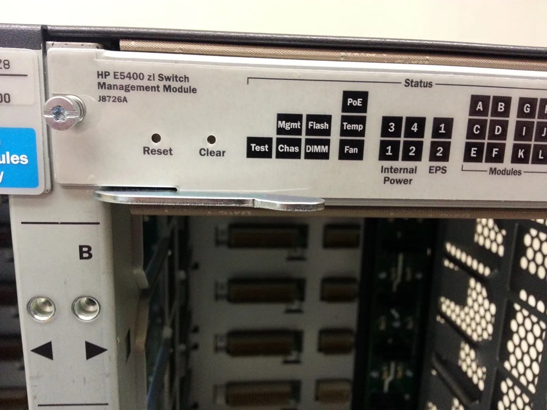 HPE J8698A Managed ProCurve 5412zl Intelligent Edge Switch