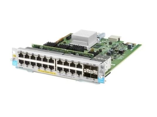 HPE J9536A 20-Port GIG-T PoE+ 2-Port SFP+ V2 ZL Ref Expansion Module New