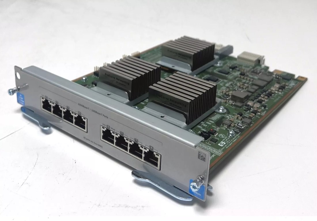 HPE J9546A 8-port 10GBASE-T V2 Zl Switch Module