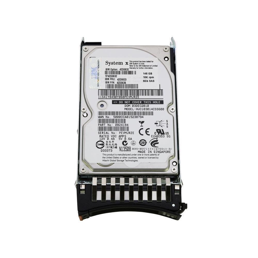 IBM 42D0633 Hard drive 146 GB SAS 6Gb/s Refurbished