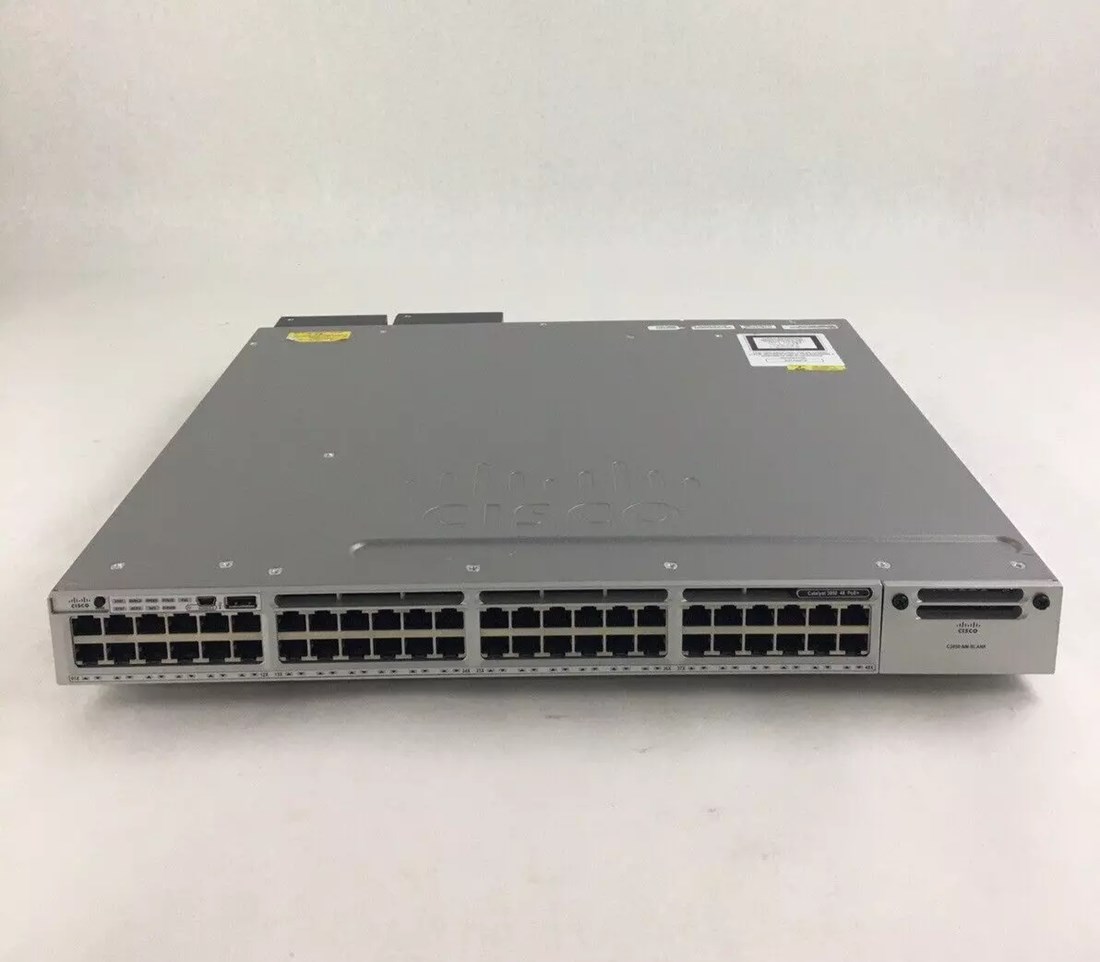 Cisco WS-C3850-48P-L Catalyst 3850 48 Port GE PoE LAN base 715w P/S.