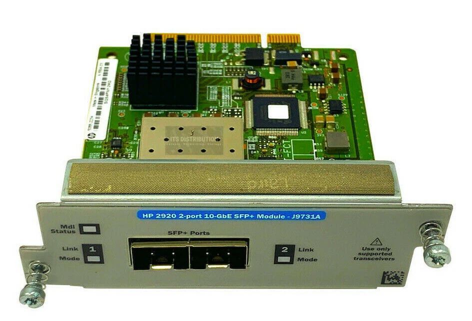 HPE J9731-61001 2920 2Port 10GbE SFP+ Expansion Module