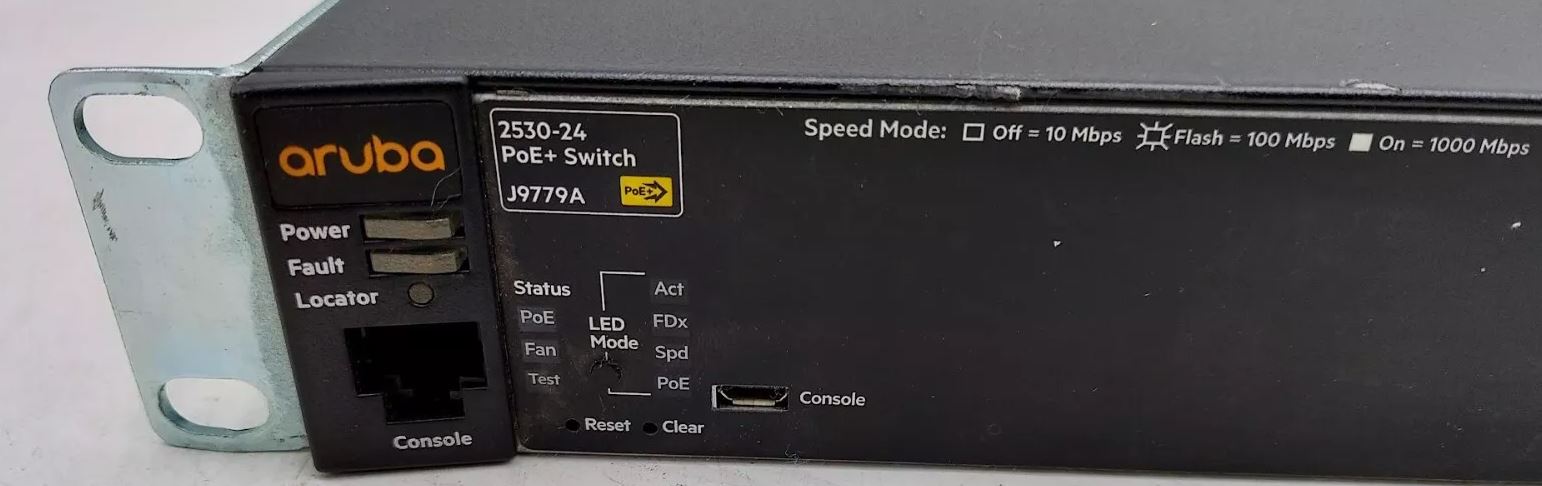 HPE J9779A Aruba 2530-24-PoE+ switch 24 ports managed rack-mountable New