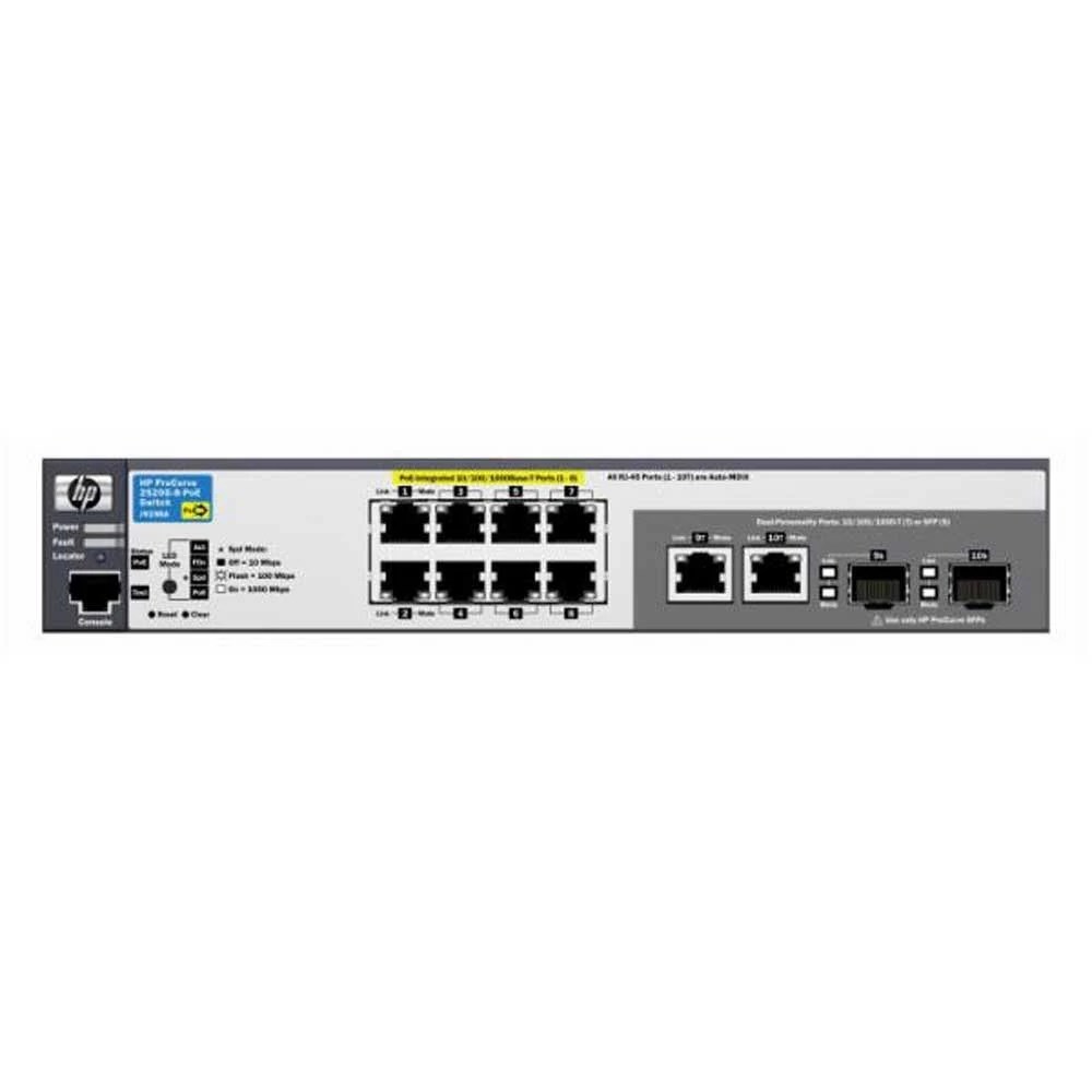 HPE J9783A 2530-8 Ethernet 8 Port Managed Switch