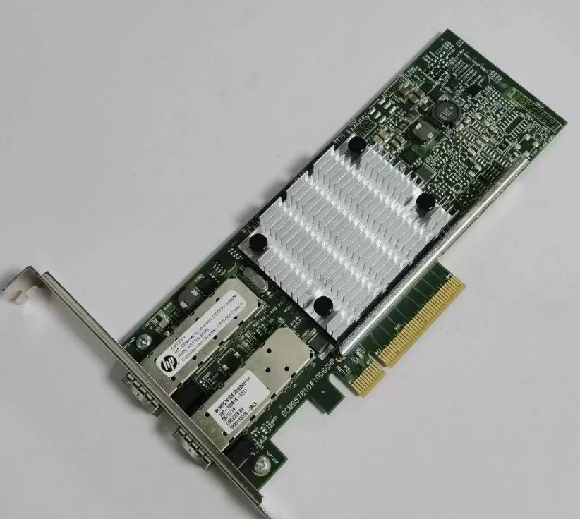 HPE 652501-001 Ethernet 10Gb 2-Port 530SFP+ PCIe Adapter with long Bracket