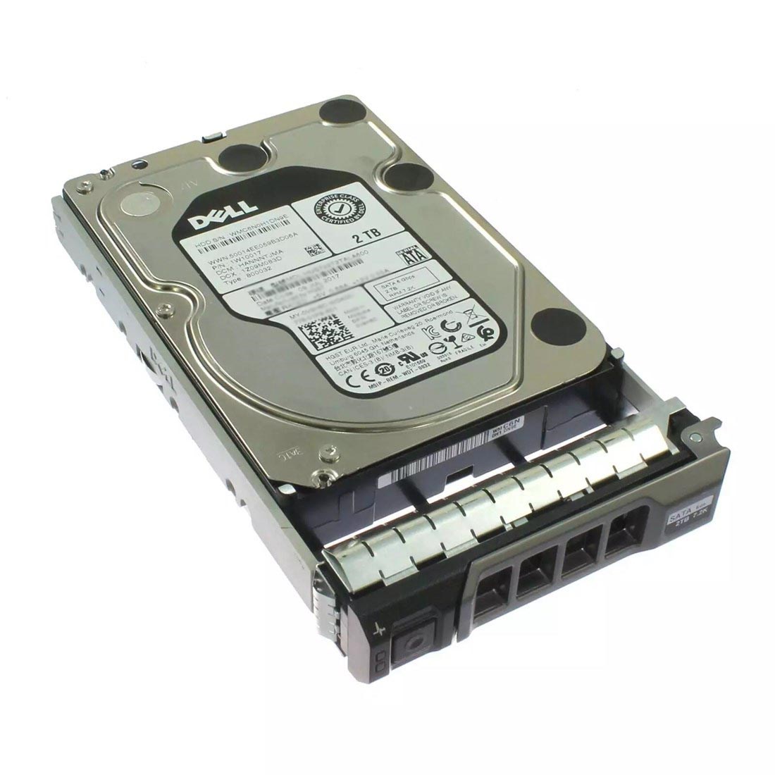 Dell 400-AEGG 2TB 7.2K SATA 6Gbps 3.5" Hot-Plug Hard Drive with 13G Tray