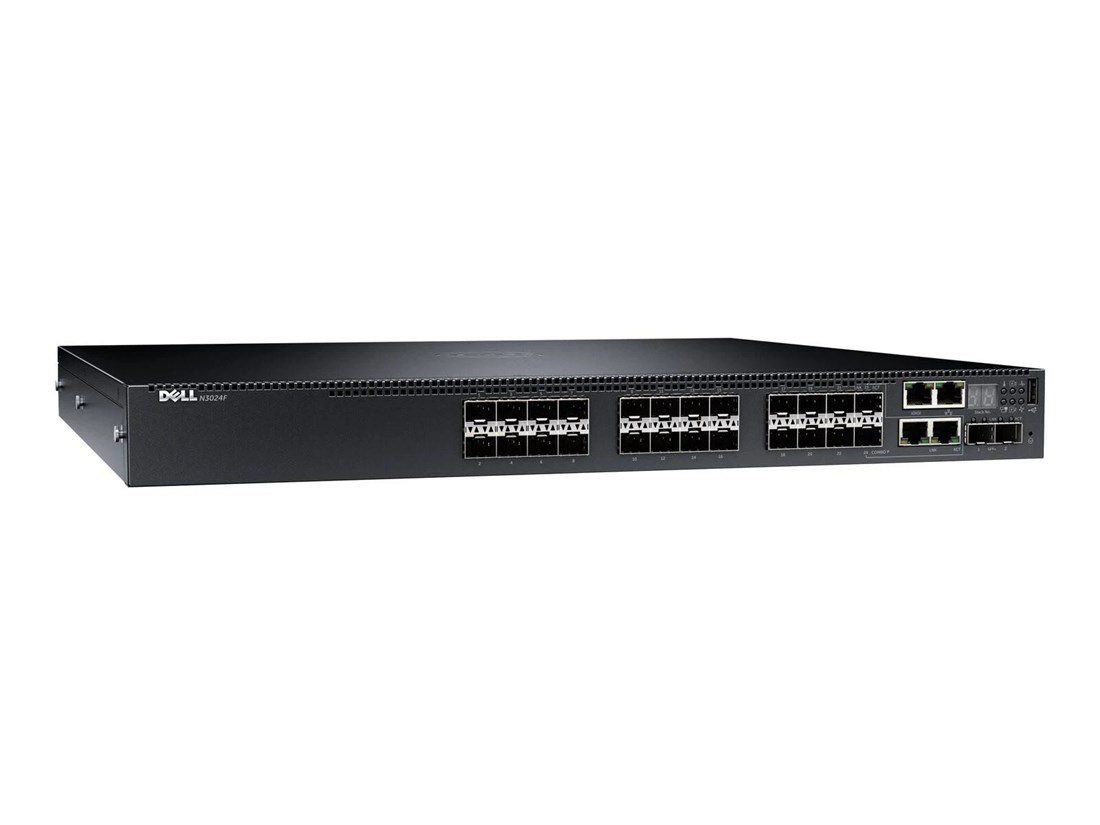 Dell N3024F 24-Ports L3 Managed Powerconnet N3024F Switch