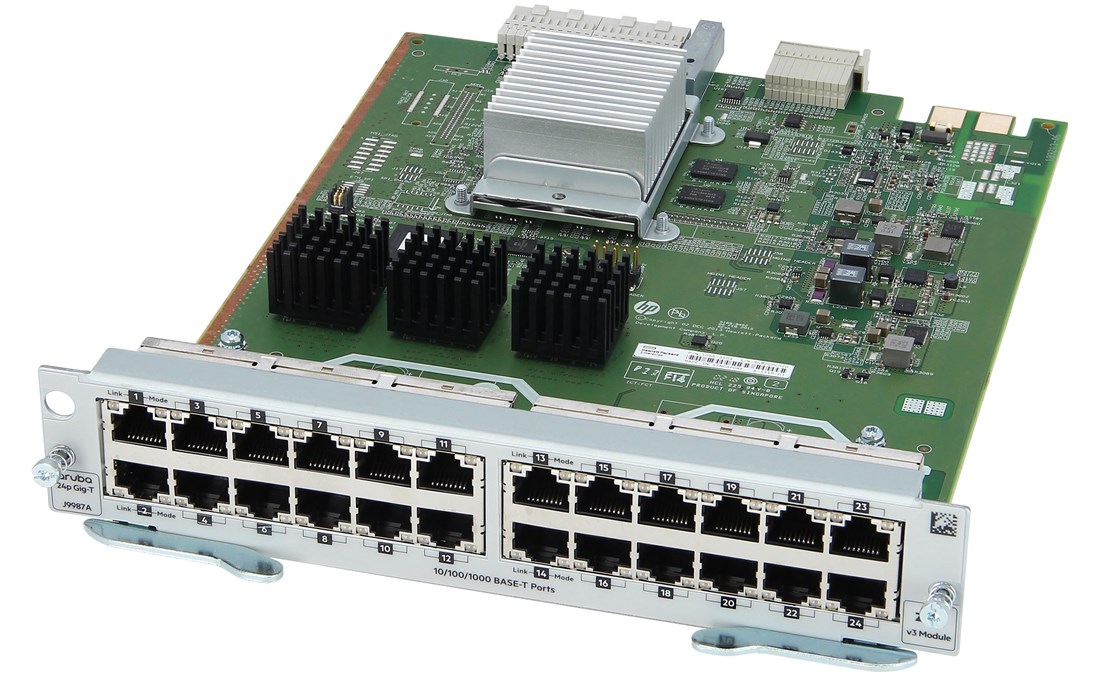 HPE J9987A 24P 10/100/1000 BASE-T MACsec v3 zl2 Module f/s