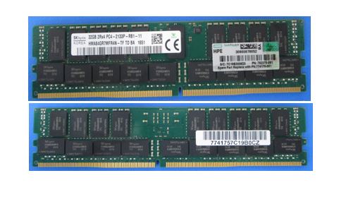 HPE 752370-091 32GB PC4-17000R DDR4-2133MHz 2Rx4 Memory Refurbished
