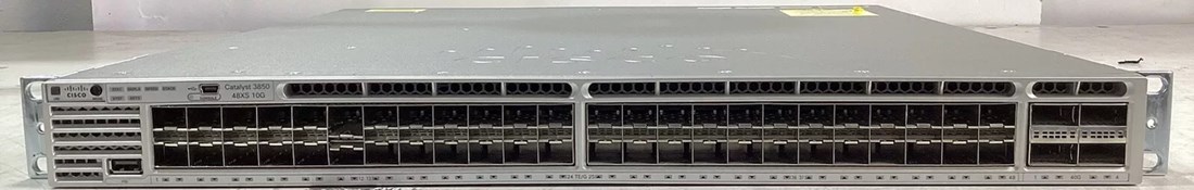 Cisco WS-C3850-48XS-S Catalyst 3850 48 Port 10G Fiber Switch IP Base