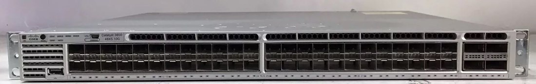 Cisco WS-C3850-48XS-S Catalyst 3850 48 Port 10G Fiber Switch IP Base
