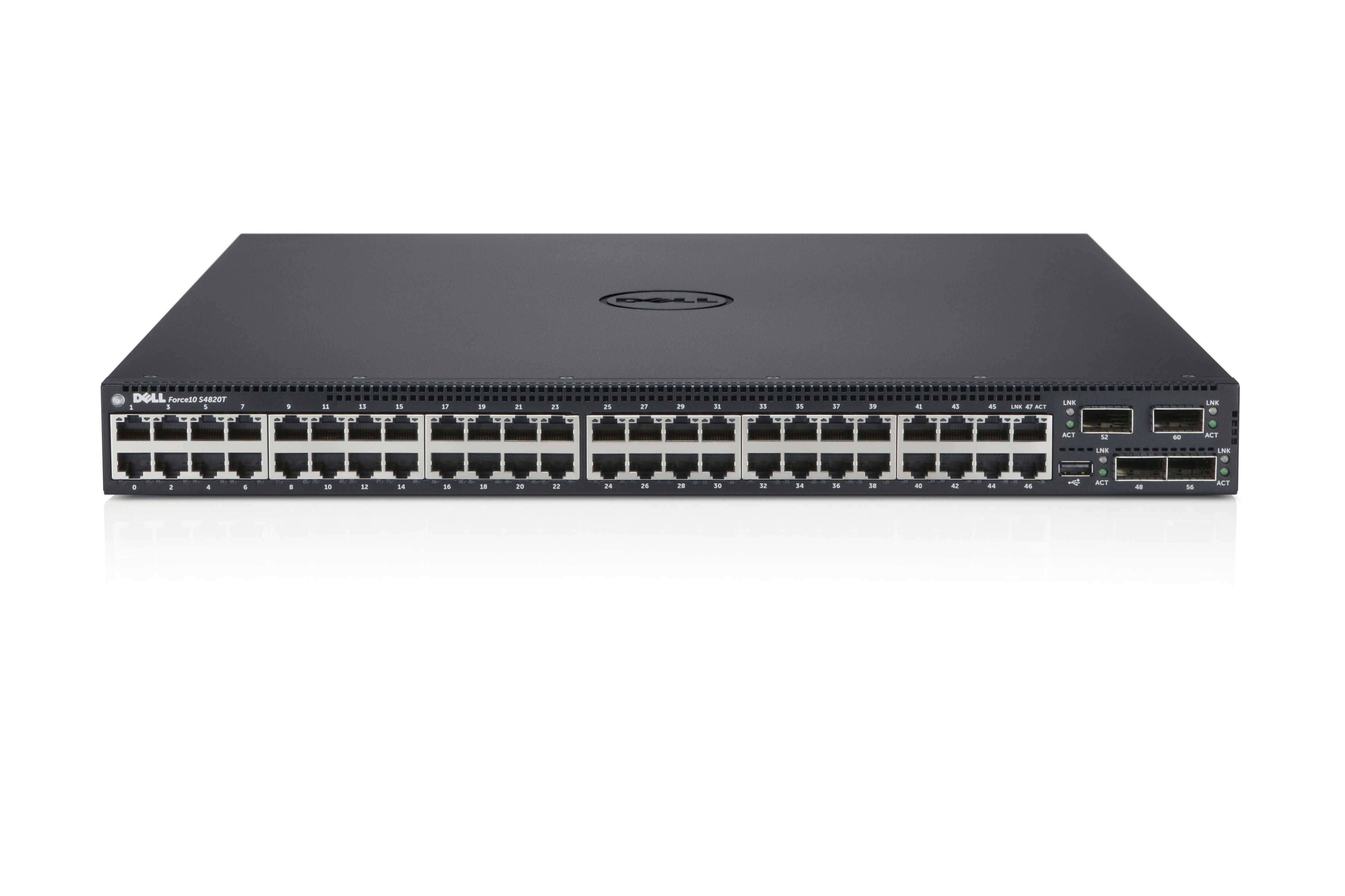 Dell Networking S4820T 48 Port 10GbE 4 Port QSFP Switch