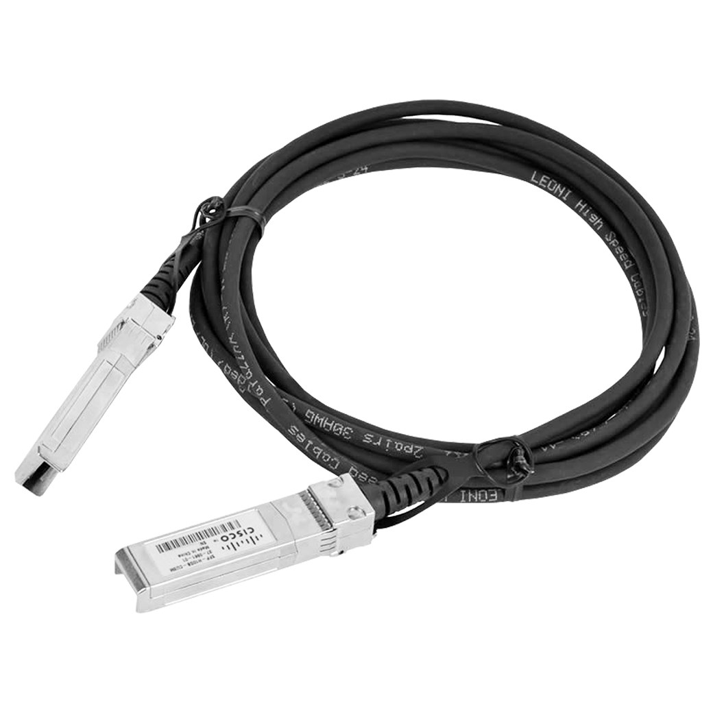 Cisco SFP-H10GB-CU3M 10GBASE-CU SFP+ 3 Meter Twinax Cable
