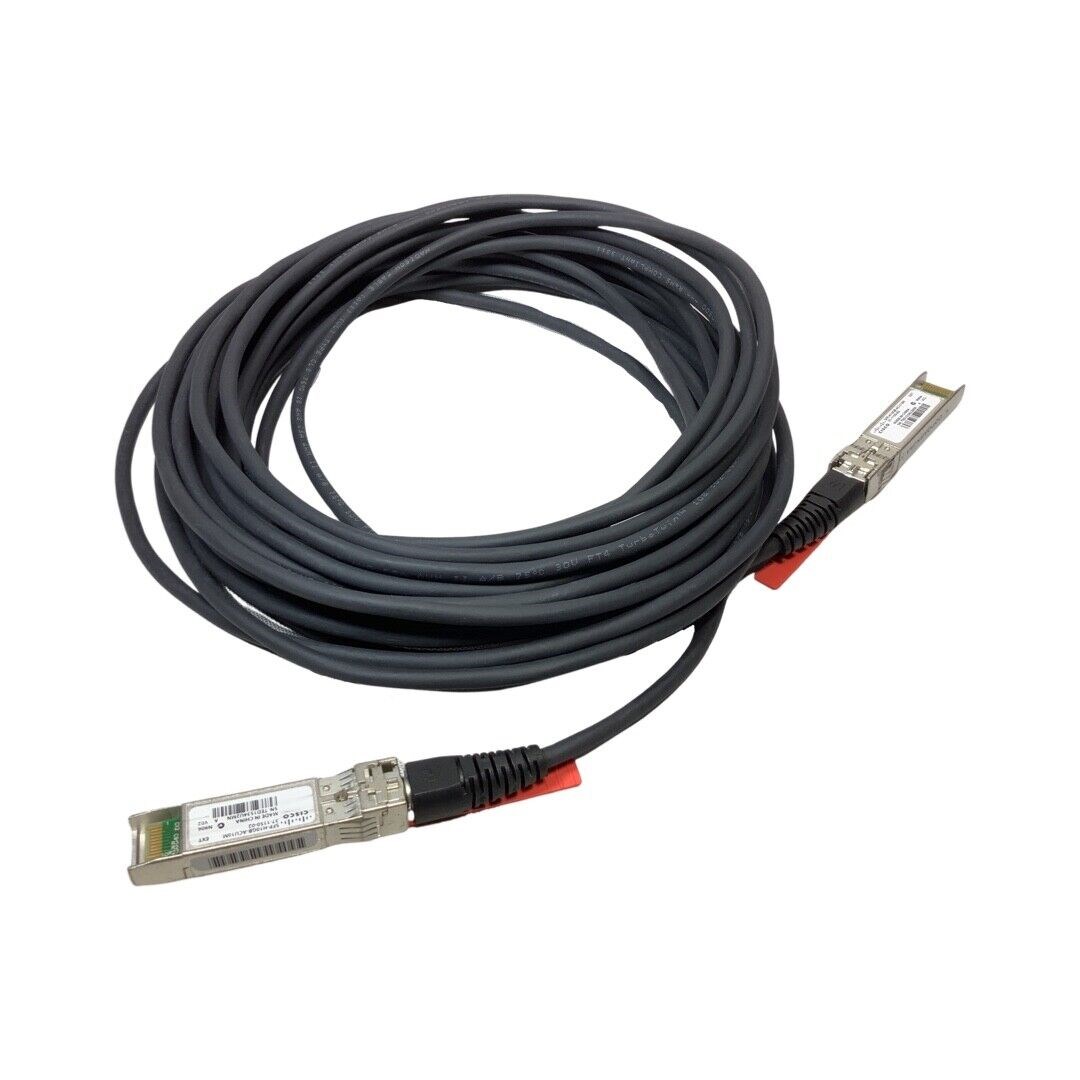 Cisco SFP-H10GB-CU3M 10GBASE-CU SFP+ 3 Meter Twinax Cable
