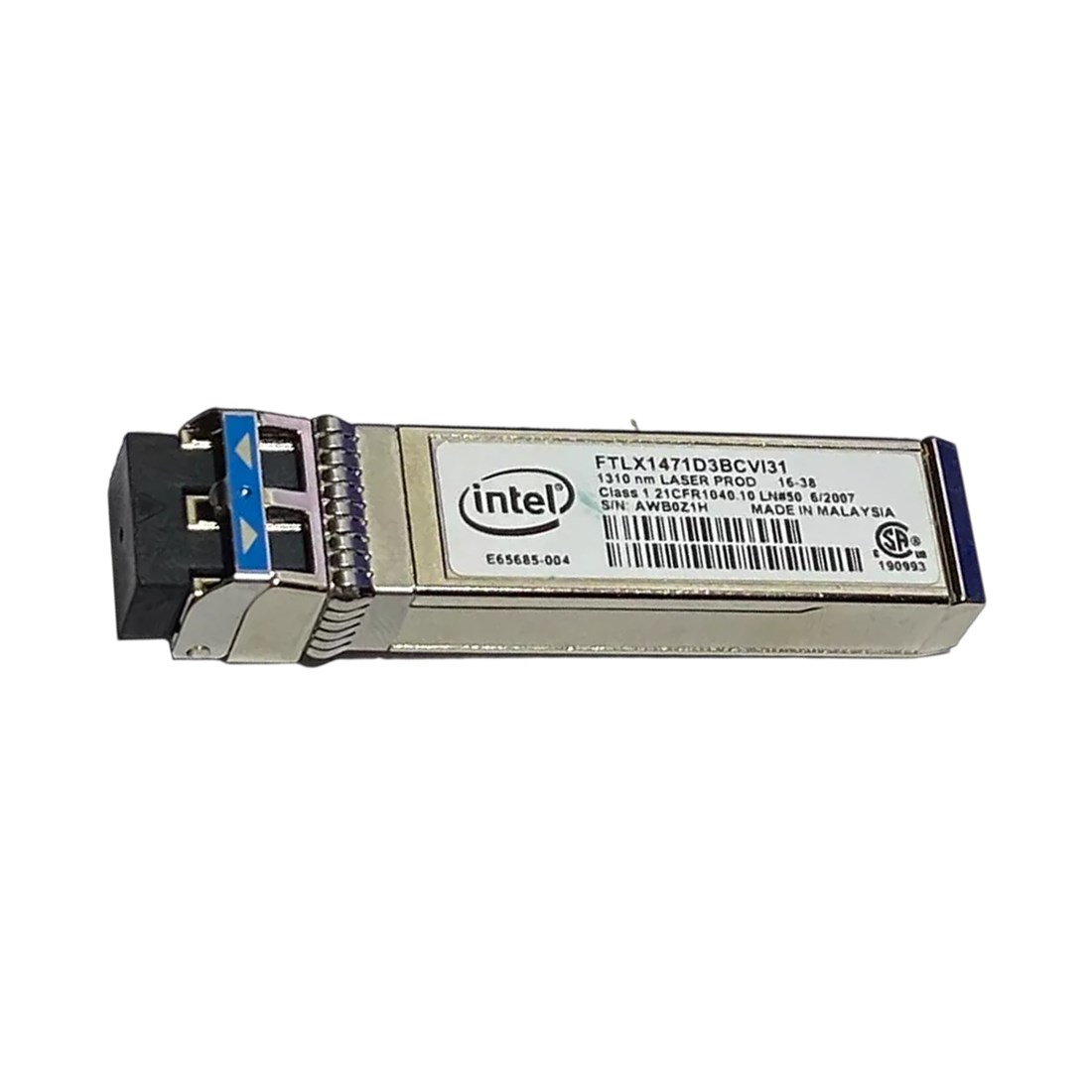 Intel FTLX1471D3BCVI31 Dual Rate 10GBase-LR 1310nm SFP+ Optical ...
