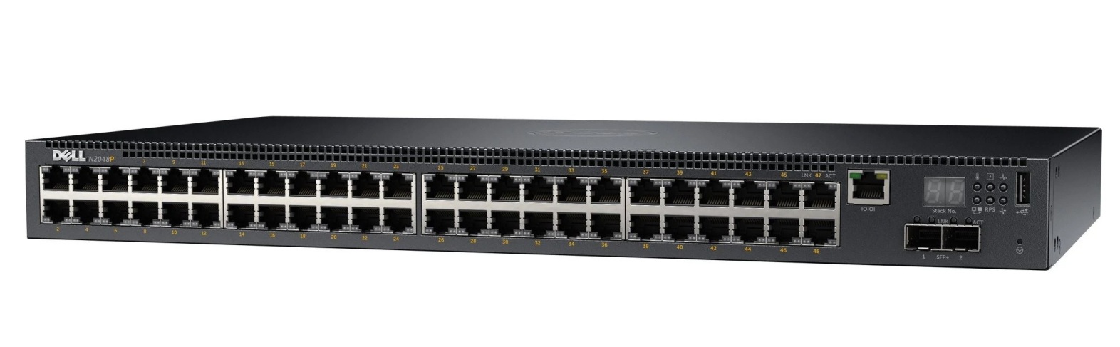 Dell N2048P 48p 1GbE PoE+ 2p SFP+ Switch