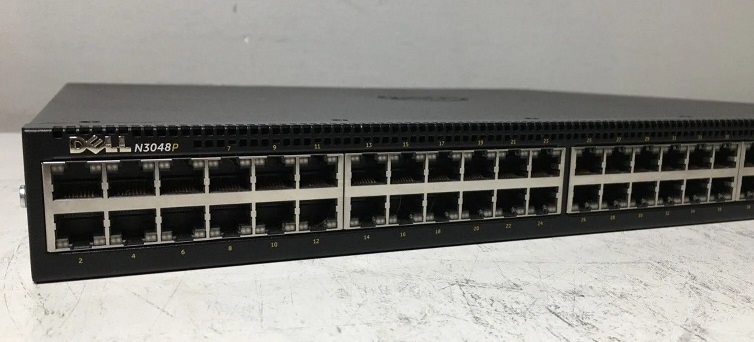 Dell N3048P Managed L3 Switch 48X10Gigabit SFP+ Ports