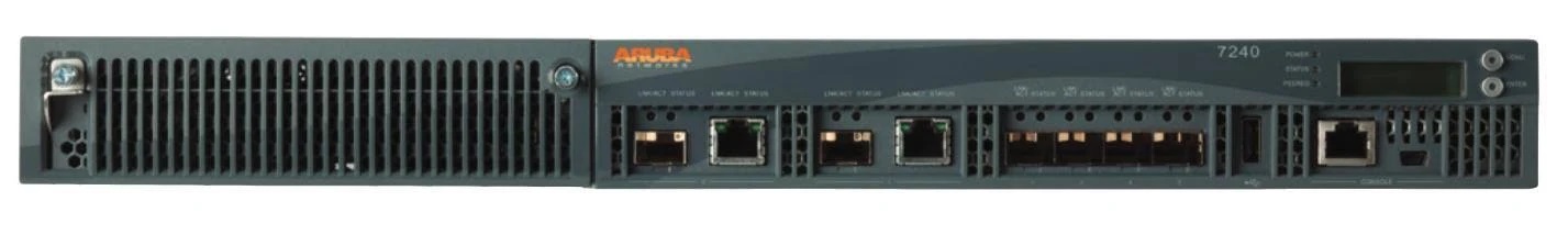 HPE JW752A Aruba 7220 4P 10GBASE-X SFP+2 Dual Pers Mobility Controller.