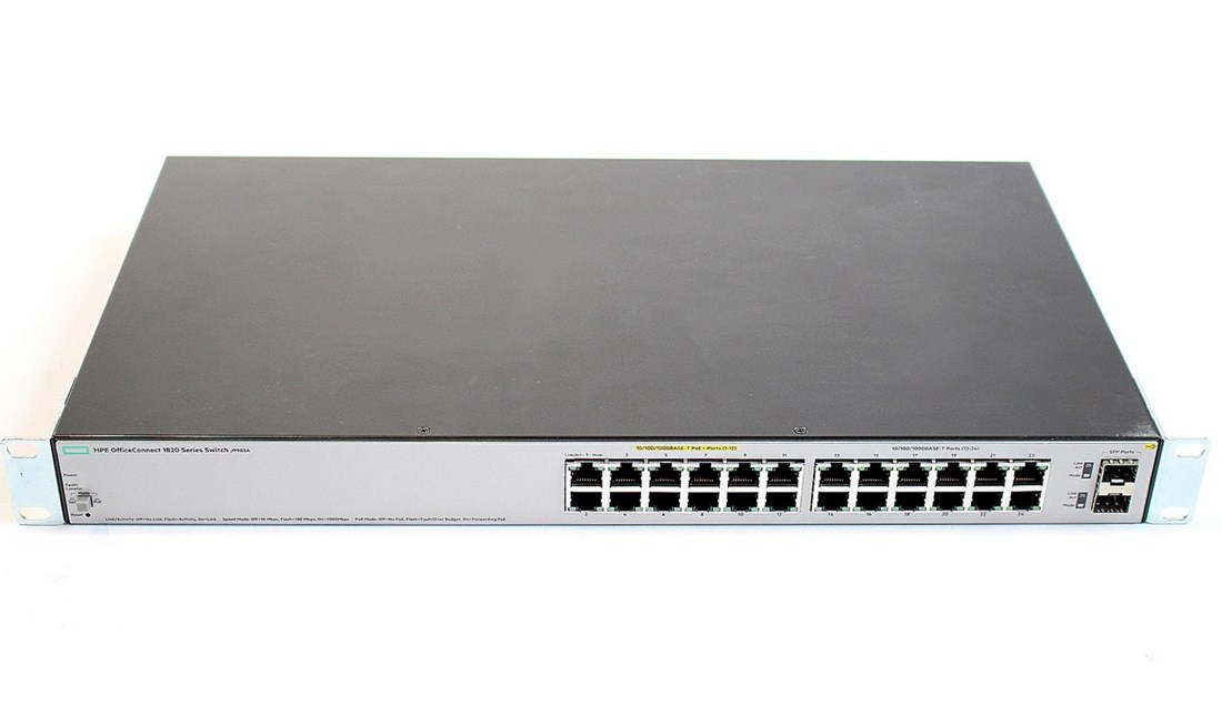 HPE OfficeConnect J9983A 1820-24G-PoE+ (185W) Switch
