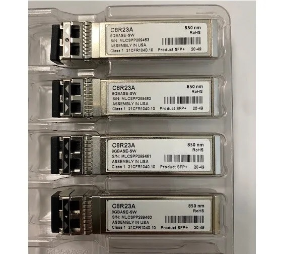 HPE C8R23B MSA 8Gb SW FC Sfp+ 4-Pack transceiver